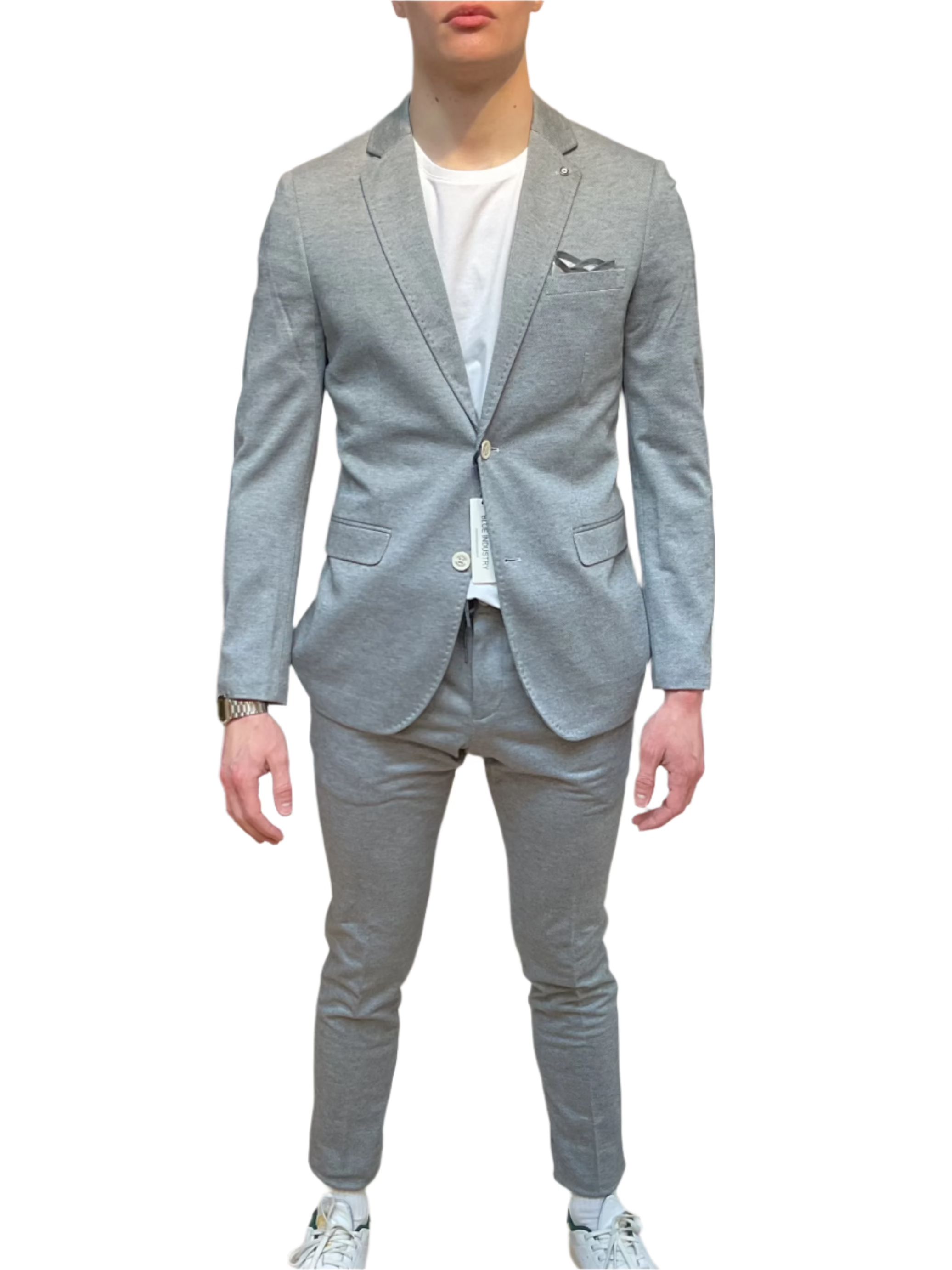 BLUE INDUSTRY Circle Jacket Grey – Burrows Too